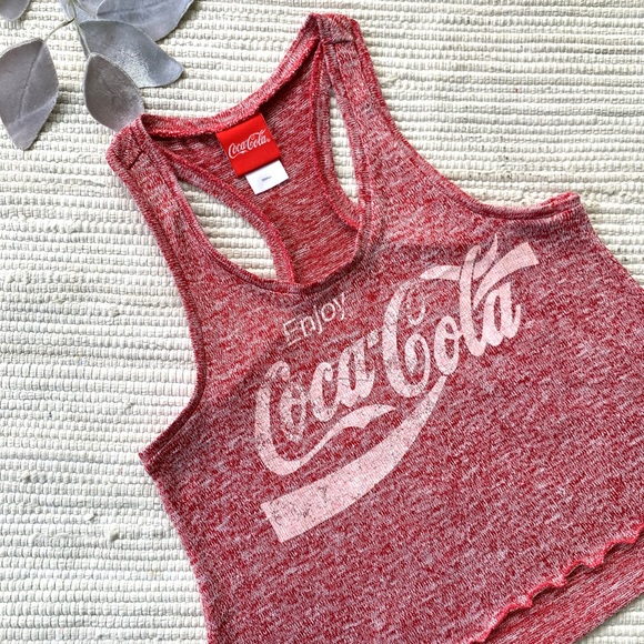 Coca Cola | Tops | Vintage Cocacola Crop Top Ab02 | Poshmark